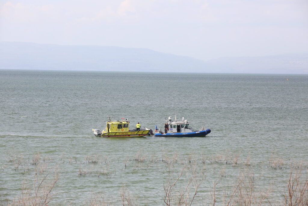 MDA conducts evacuation exercise in the Sea of Galilee. - AFMDA